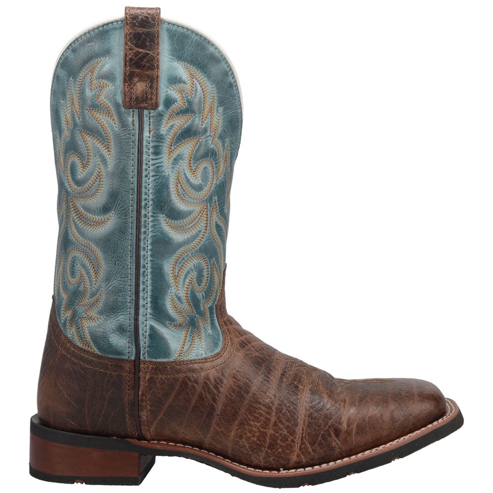 Laredo Mens Bisbee Square Toe Cowboy Mid Calf Boots - Walmart.com