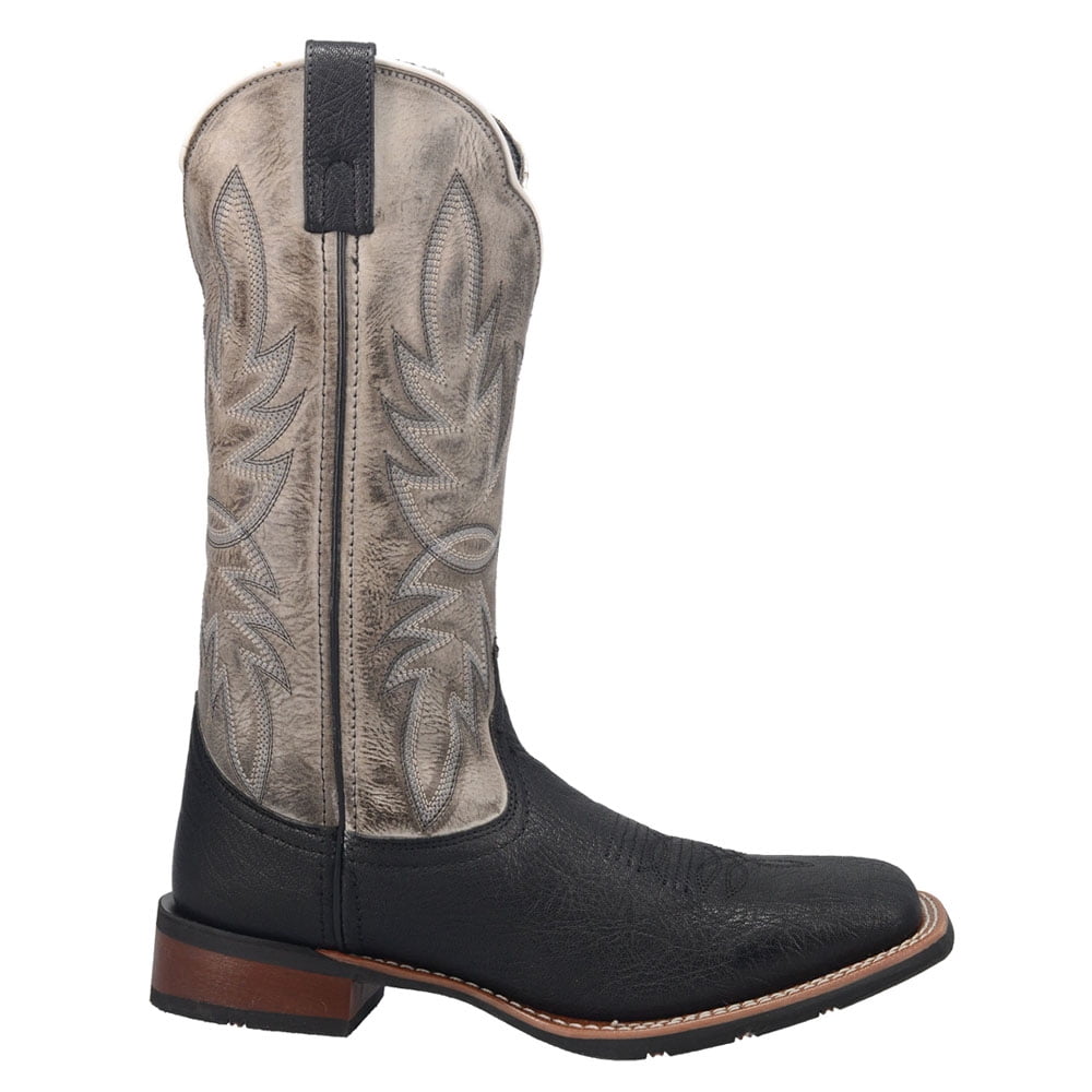 Laredo Mens Isaac Square Toe Cowboy Mid Calf Boots - Walmart.com