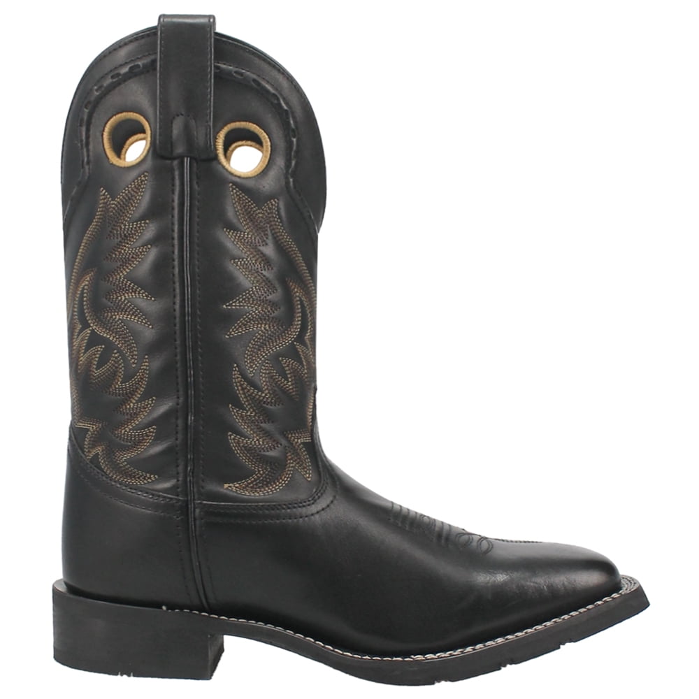 Laredo Mens Kane Square Toe Cowboy Mid Calf Boots - Walmart.com