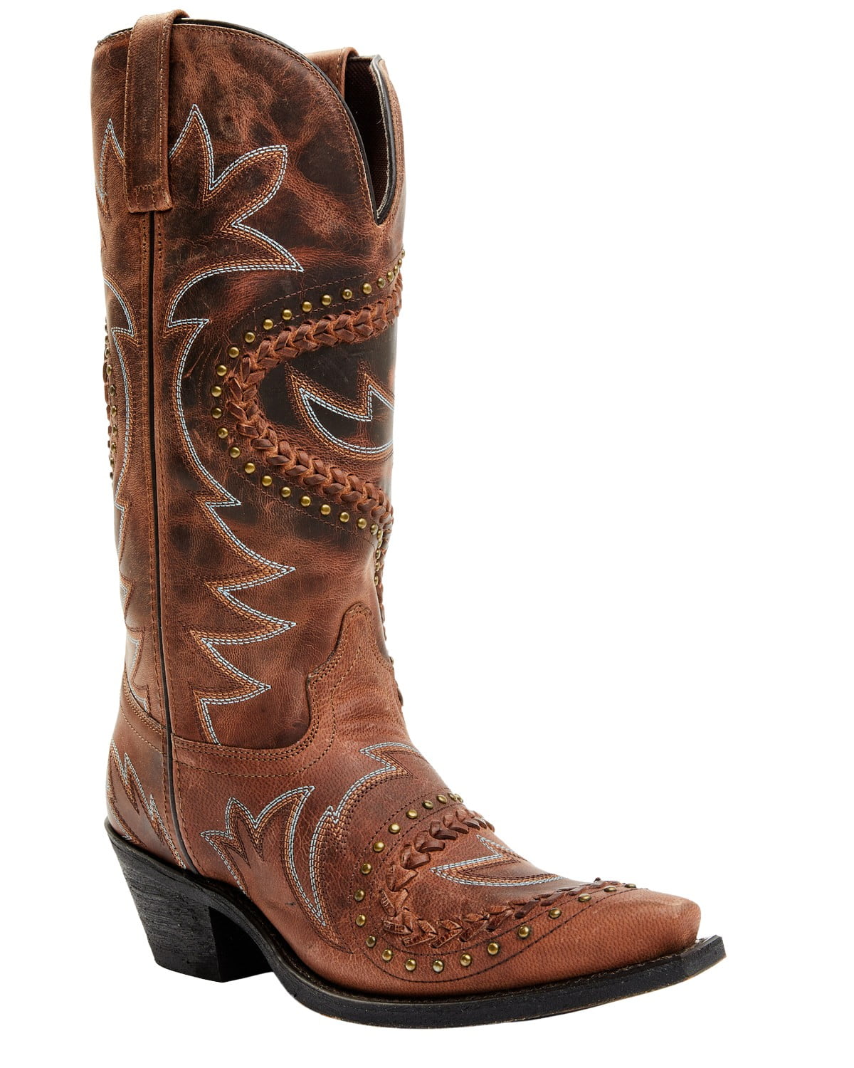 Laredo Women's Distressed Sidewinder Western Boot Snip Toe - 52390 6 M ...