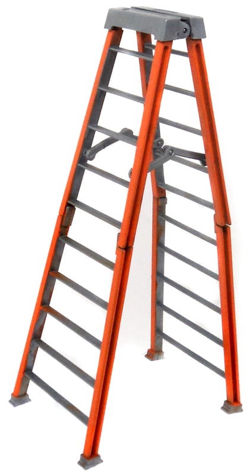 Large 10 Inch Breakable Solid Orange Ladder for Wrestling Action ...