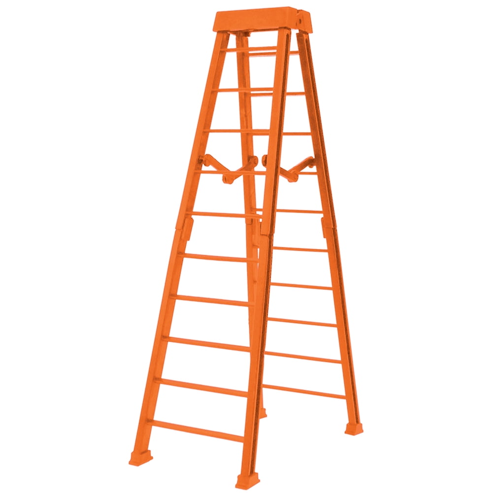 10 Inch Breakable Solid Orange Ladder for WWE & AEW Wrestling Action ...