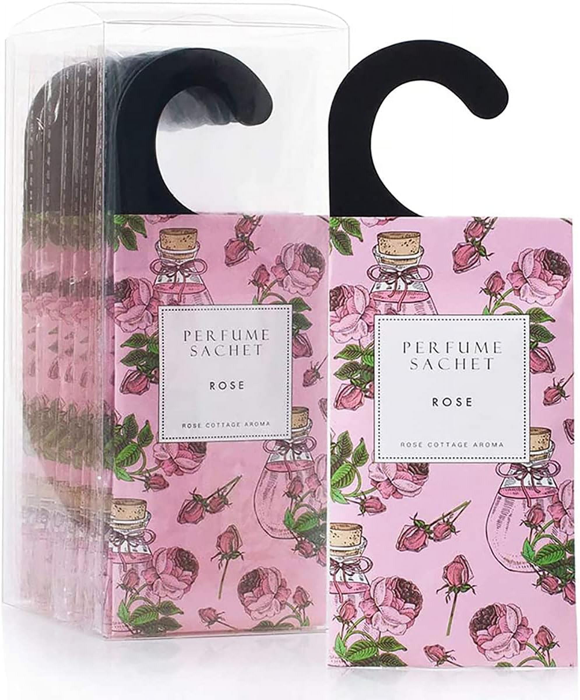 Large 12 Packs Rose Hanging Closet Deodorizer Air Freshener Long ...