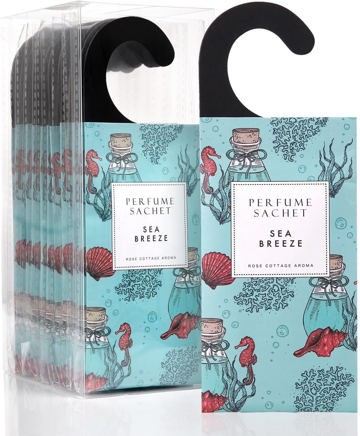 Large 12 Packs Sea Breeze Hanging Closet Deodorizer Air Freshener Long ...