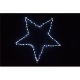 Large 120 LED Star Plug In UL Frame Lights - White - Walmart.com