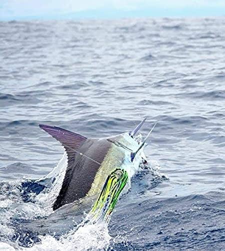 Large 15" Marlin Lure Mamacita - True Abalone Shell - Mahi Sailfish ...