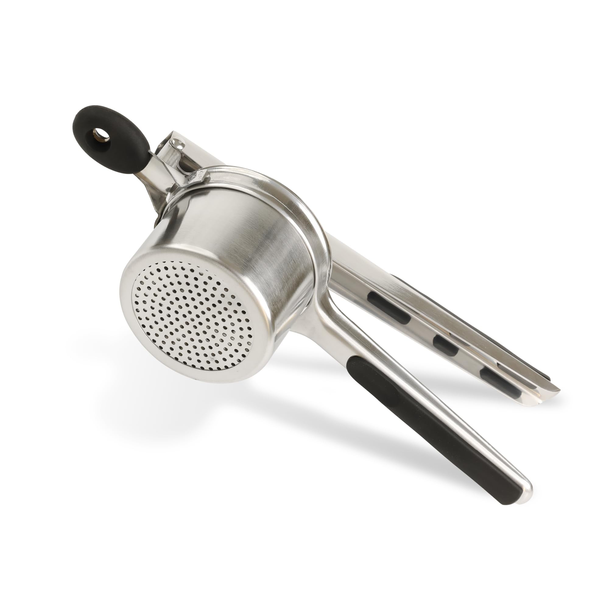 Large 15oz Potato Ricer, Heavy Duty Stainless Steel Potato Masher and ...