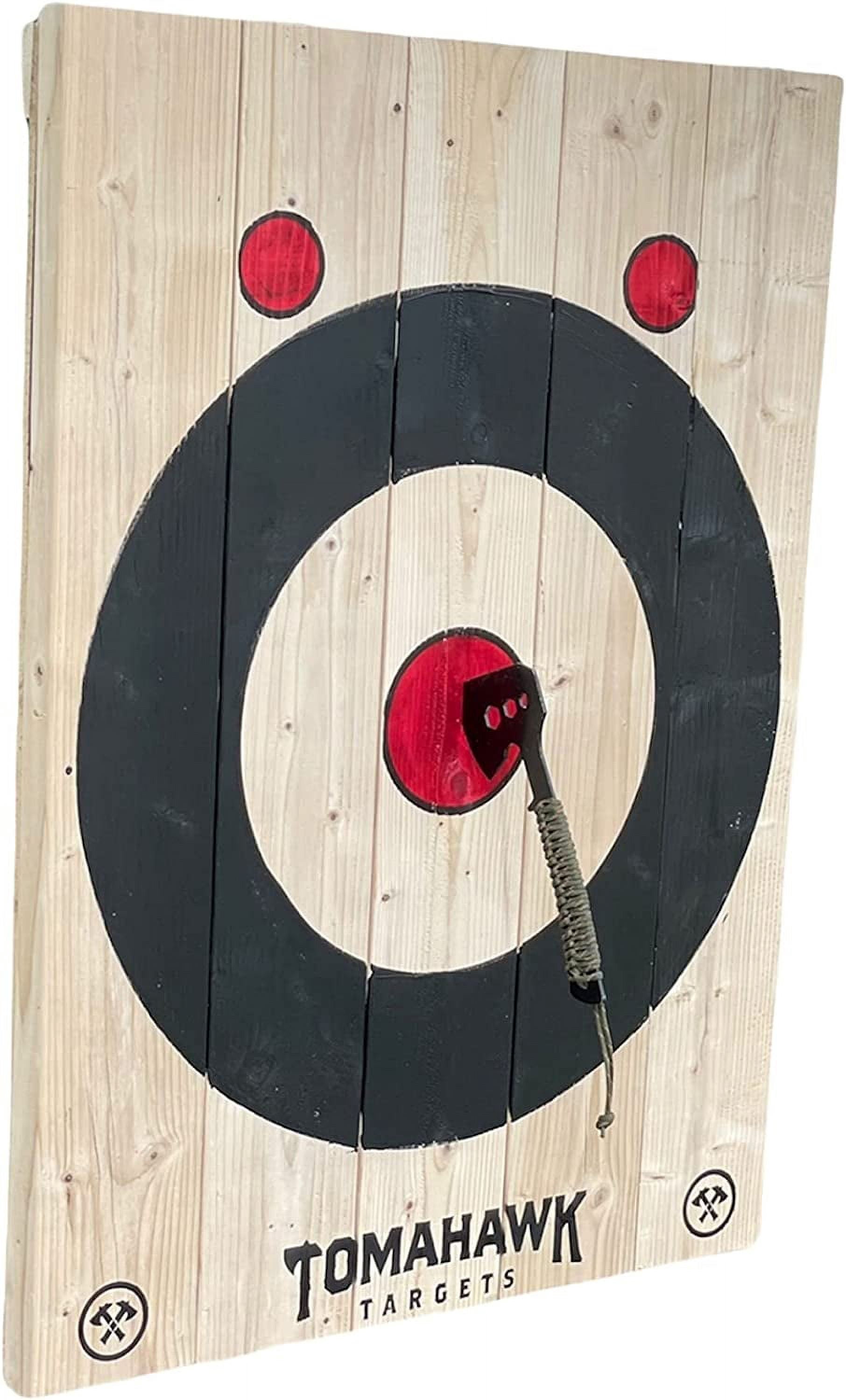 Large 2-Ring Painted Frameless Axe and Knife Throwing Target - Walmart.com