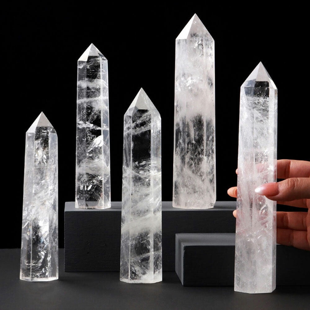 Clear Quartz Towers