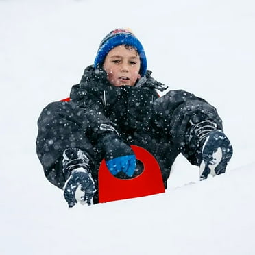 yotijar Snow Sled Grass Sand Sliding Sled Toboggan Skiing Board Luge ...