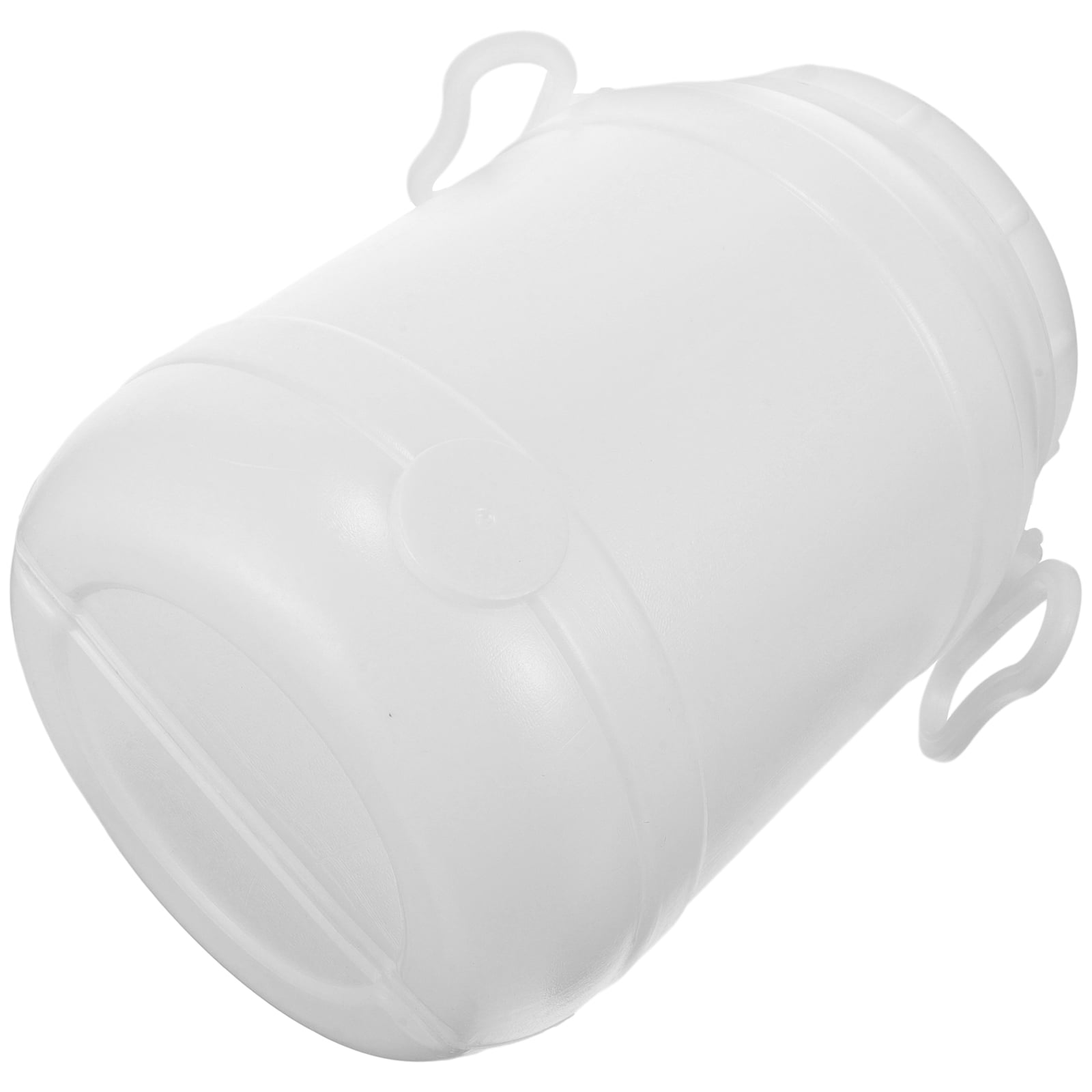 Large 25L Kitchen Storage Bucket with Airtight Lid Empty Plastic Gallon ...