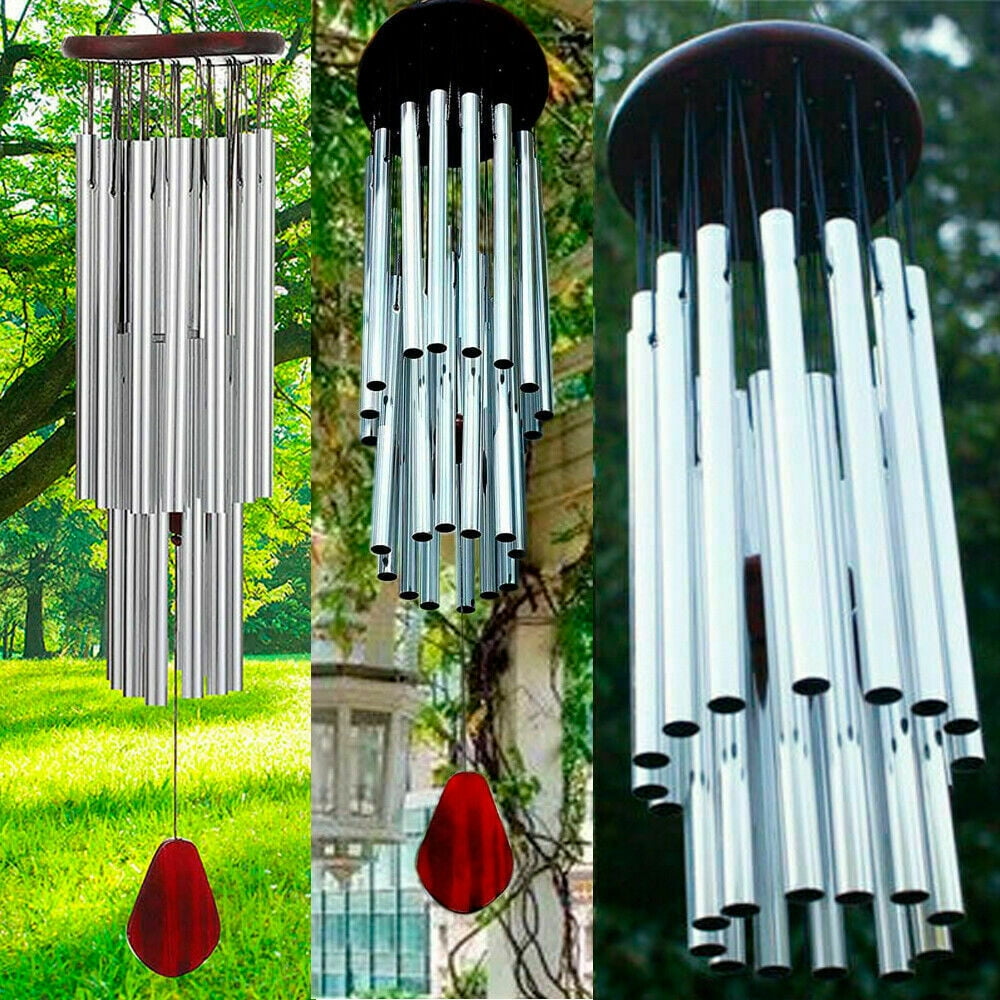 Large 27 Tubes Windchime Chapel Bells Wind Chimes Outdoor Garden Home ...
