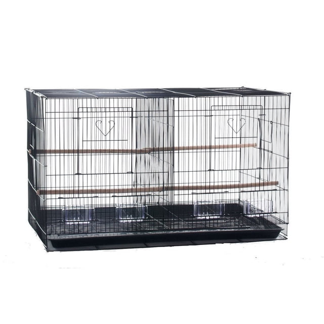 Large 30" Center Divider Breeding Breeder Bird Flight Cages For ...