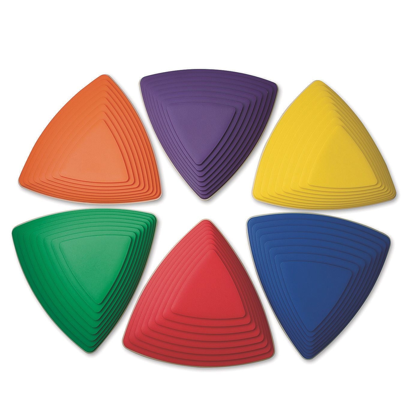 Spectrum Hopping Spots Set - Colorful Stepping Stones for Kids ...