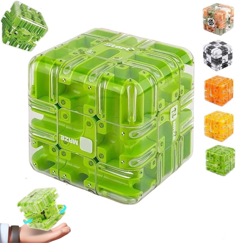 Large 3D Labyrinth Cube Puzzle - Engaging Brain Teaser Toy,High ...