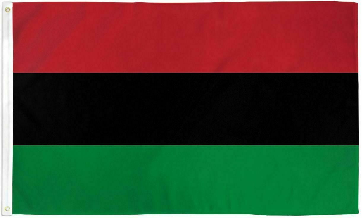 Large 3x5FT Flag Pan-African Afro American African Banner Black ...