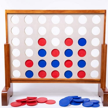 Yard Games Giant 4 In A Row Game - Large Outdoor Connect Four Set for ...