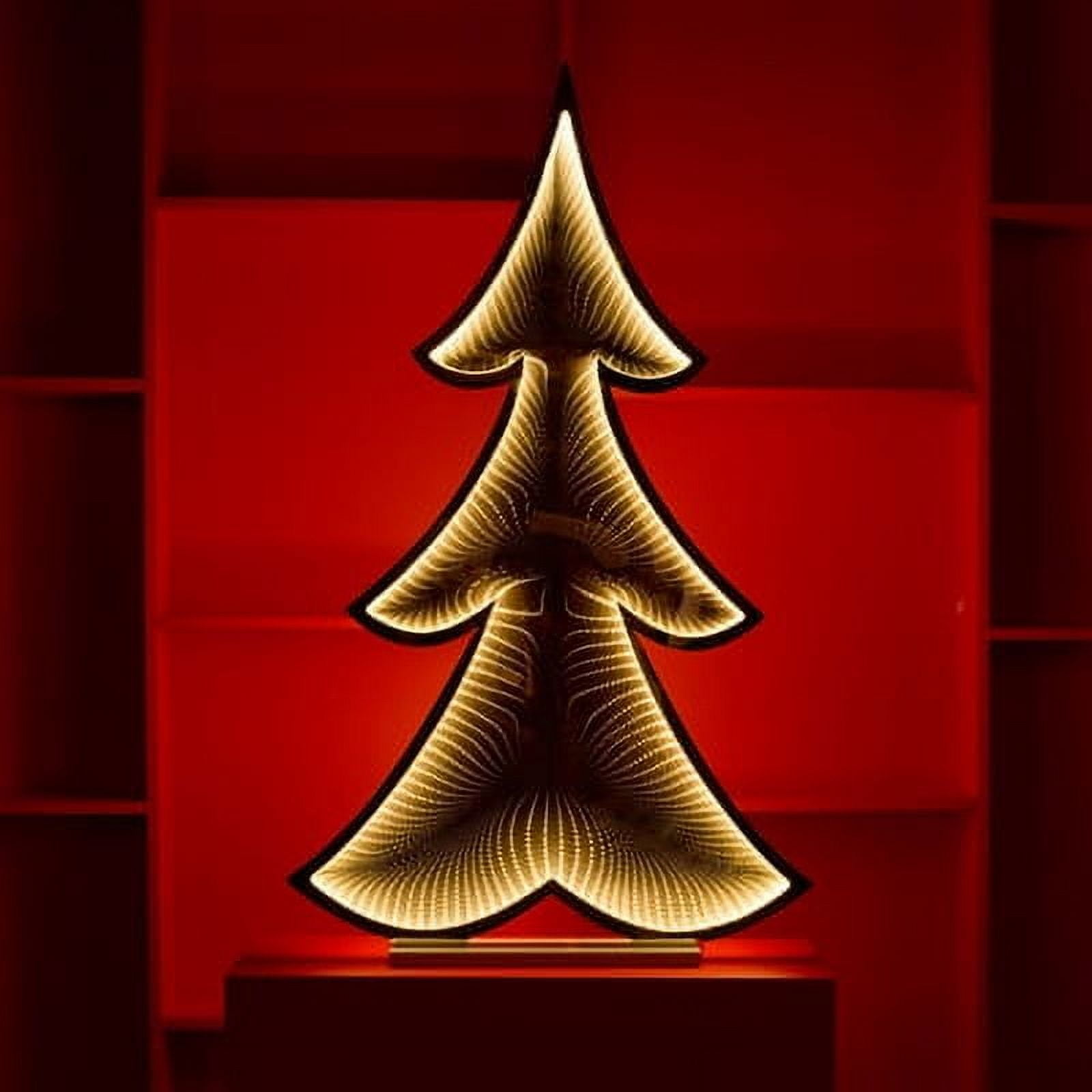 Large 46"H Christmas Tree Infinity Light - Walmart.com