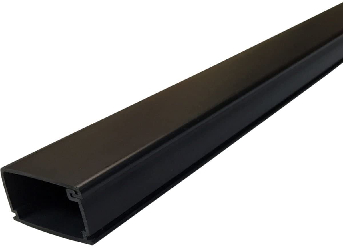 Large 5 Foot Latching Surface Cable Raceway - Channel Size: 1.3"W x 0. ...