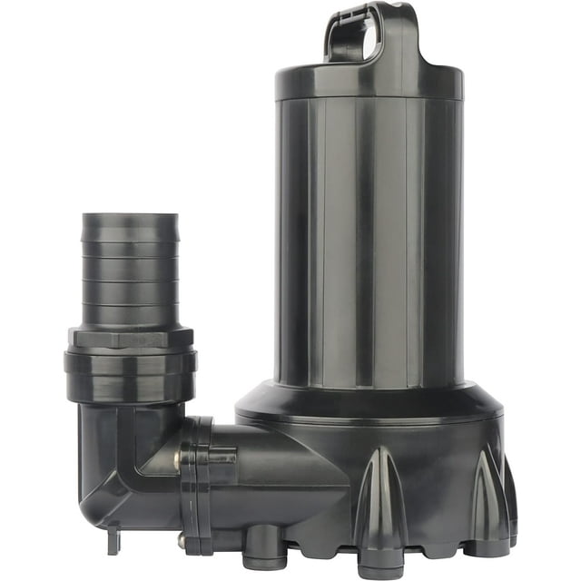 Large 5000GPH In-line Pond Water-fall Pump Submersible Outdoor Smart-er ...