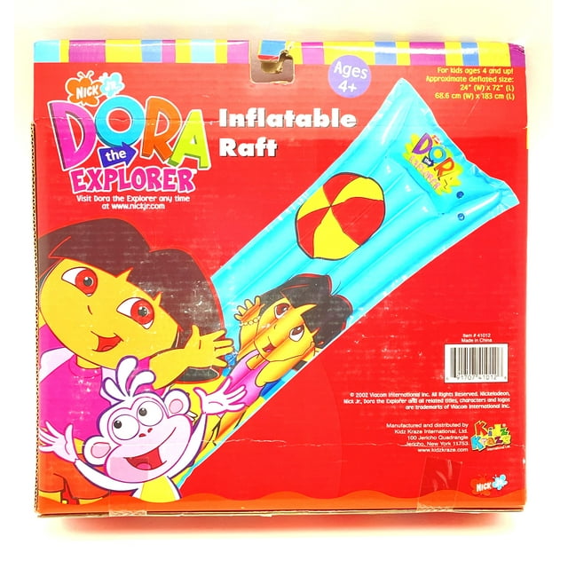 Large 72in Nick Jr DORA the Explorer Inflatable Raft - Walmart.com