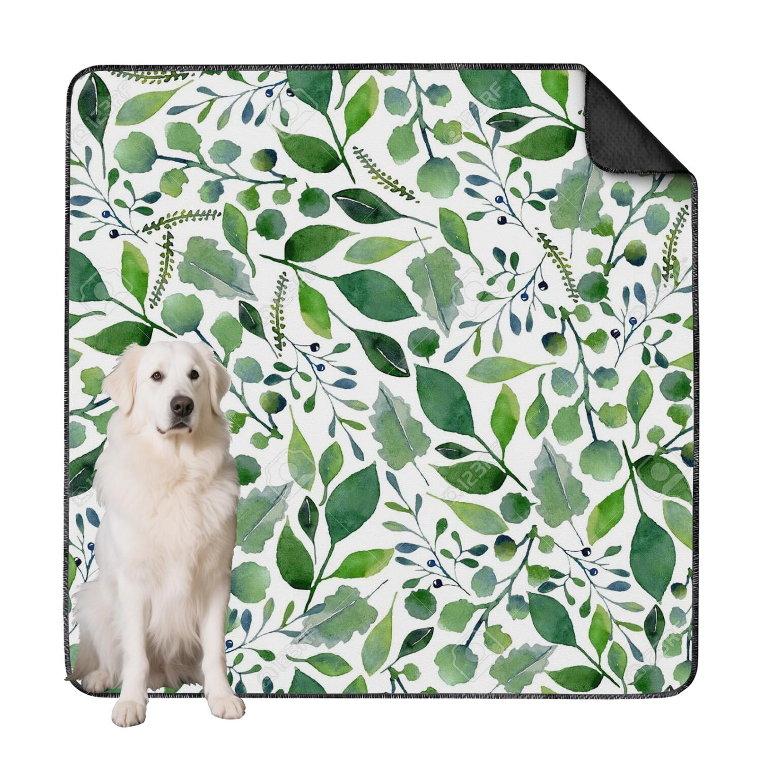 Large 72x72 Inch Dog Pee Pads Reusable, Washable Potty Training Mat ...