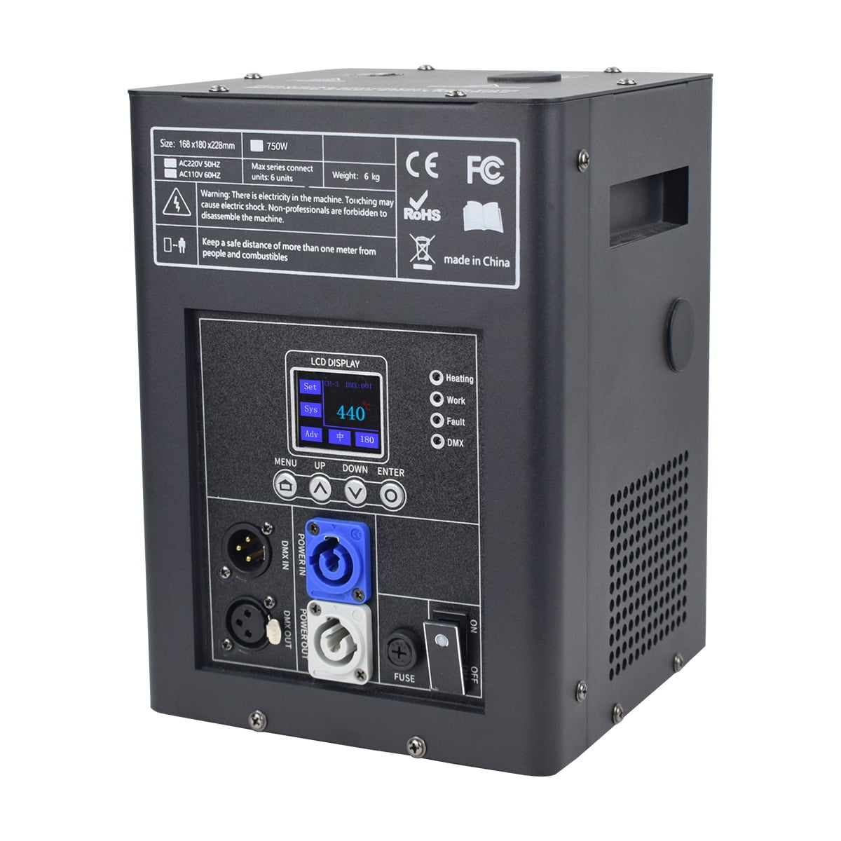 Large 750W Cold Spark Machine DMX Firework Machine LCD Screen for ...