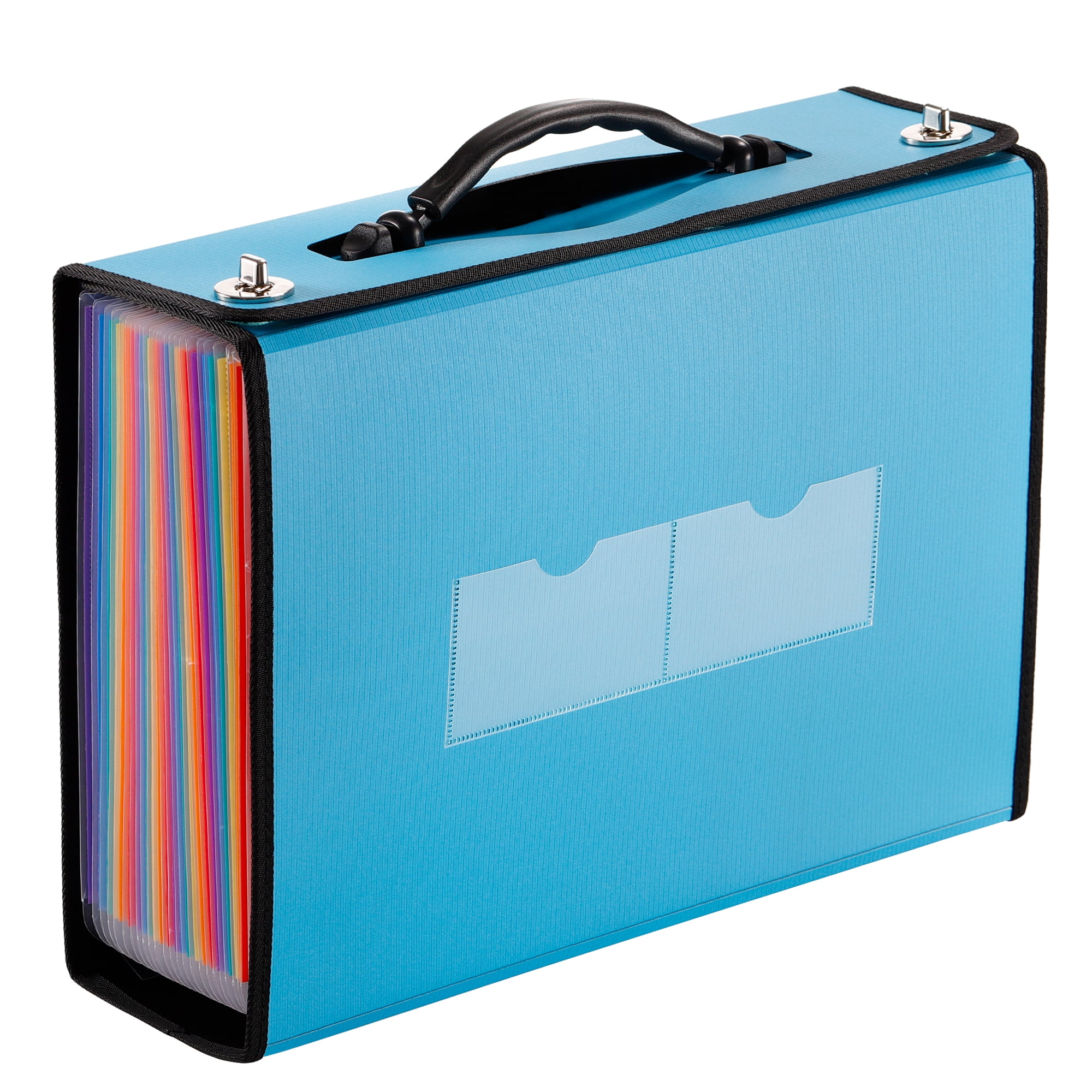 Zannaki Polyester 24-Pocket Letter-Size Portable Document File Folder ... Zannaki Polyester 24-Pocket Letter-Size Portable Document File Folder ...