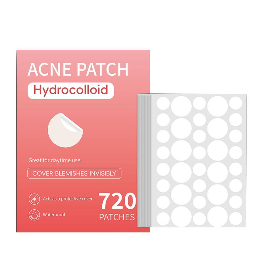Large Acne Patches - Gentle Hydrocolloid Treatment, Special Shaped ...