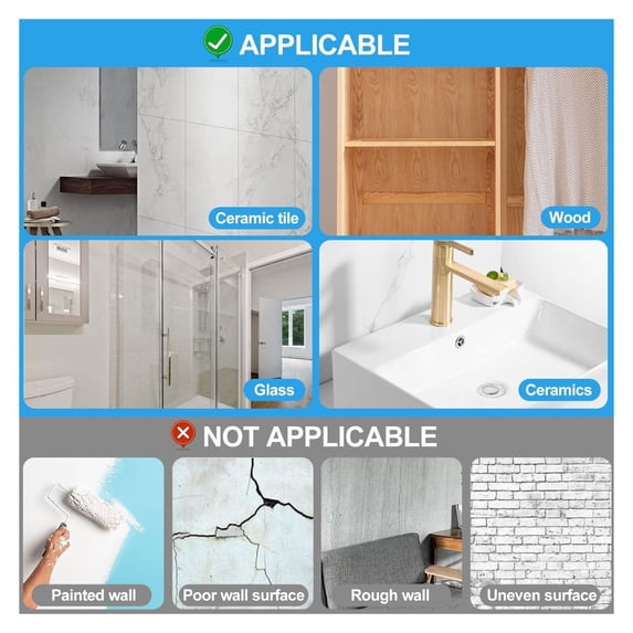 Large Adhesive Hooks for Hanging Heavy Duty Wall Hooks Self Adhesive ...