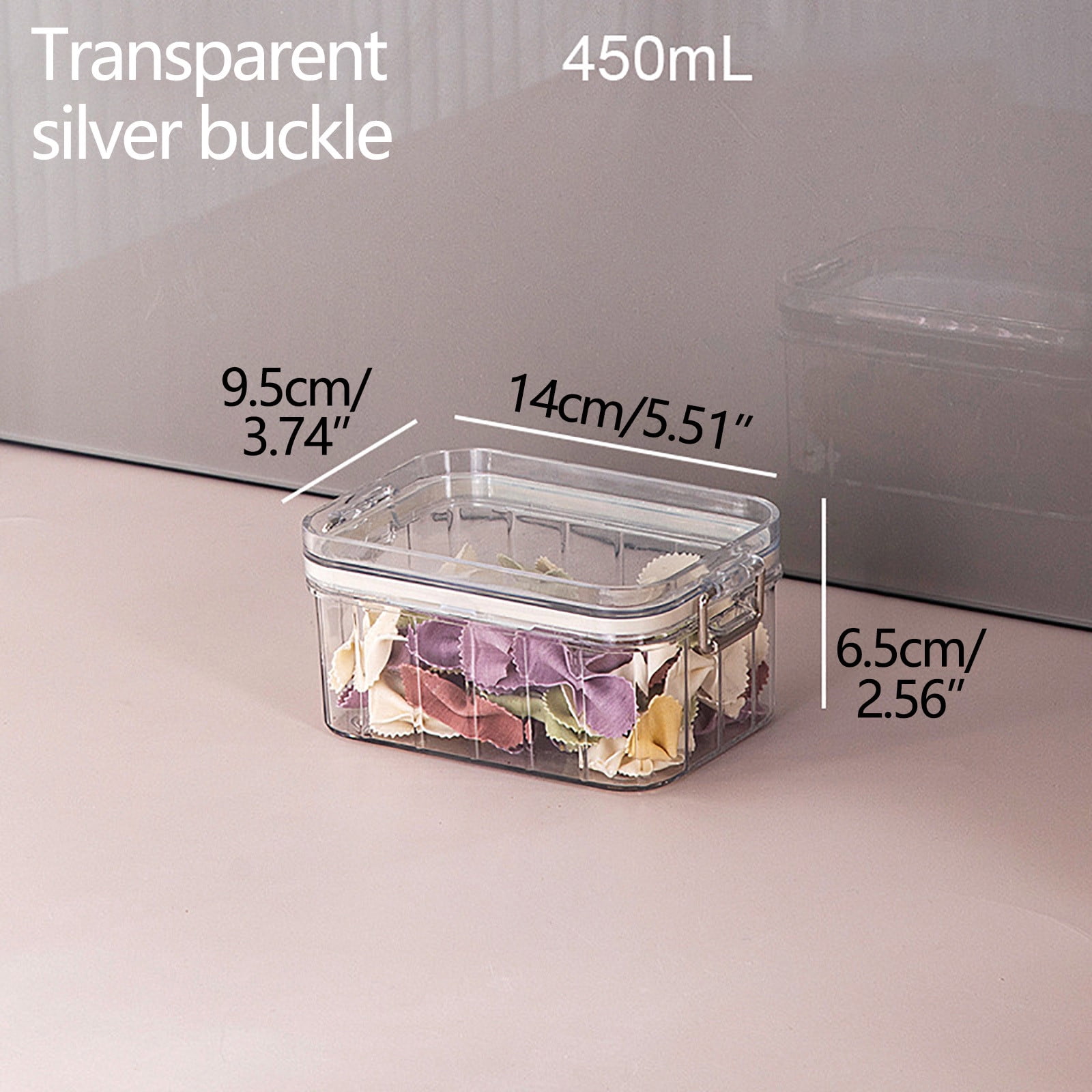 Large Airtight Food Storage Container | Plastic Cereal & Dry Goods ...