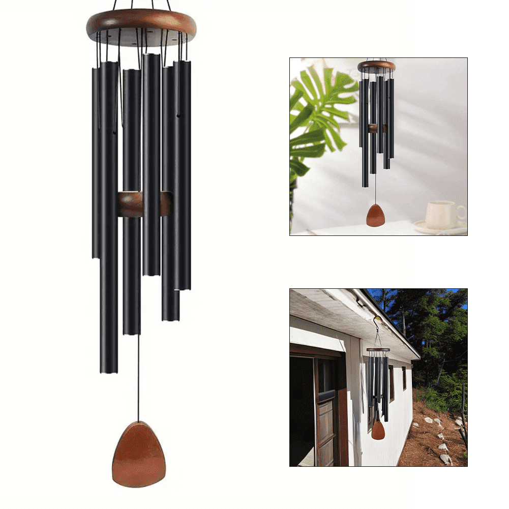 Large Aluminium Wind Chimes 27" Inches for Outdoor, Garden, Patio ...