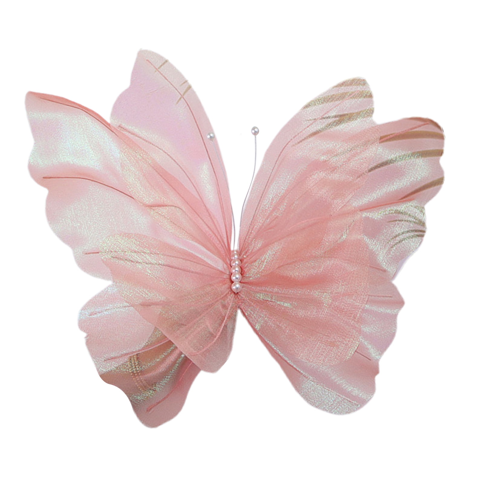 Large Artificial Butterfly Gauze Simulation Butterfly 3D Fake Butterfly ...