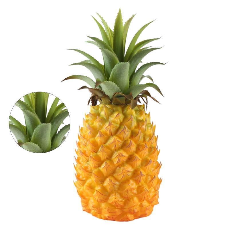 Large Artificial Pineapple Fruit Ornament, Fake Pineapple Display High ...