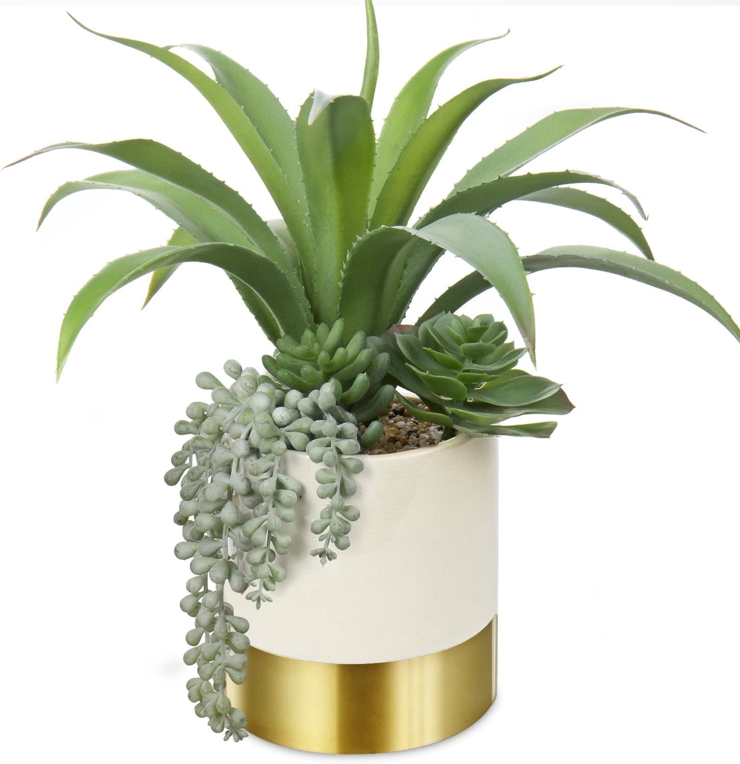 Large Artificial Succulents Plants Faux Succulents 12" Fake Succulent ...