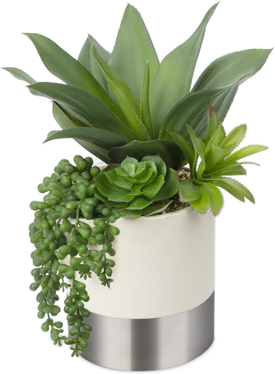 Large Artificial Succulents Plants Faux Succulents 12" Fake Succulent ...