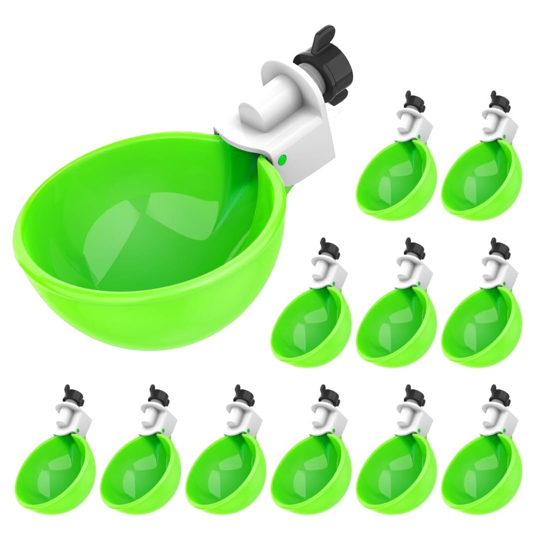 Large Automatic Chicken Waterer Cups Suitable for Ducks, Geese, Turkeys ...