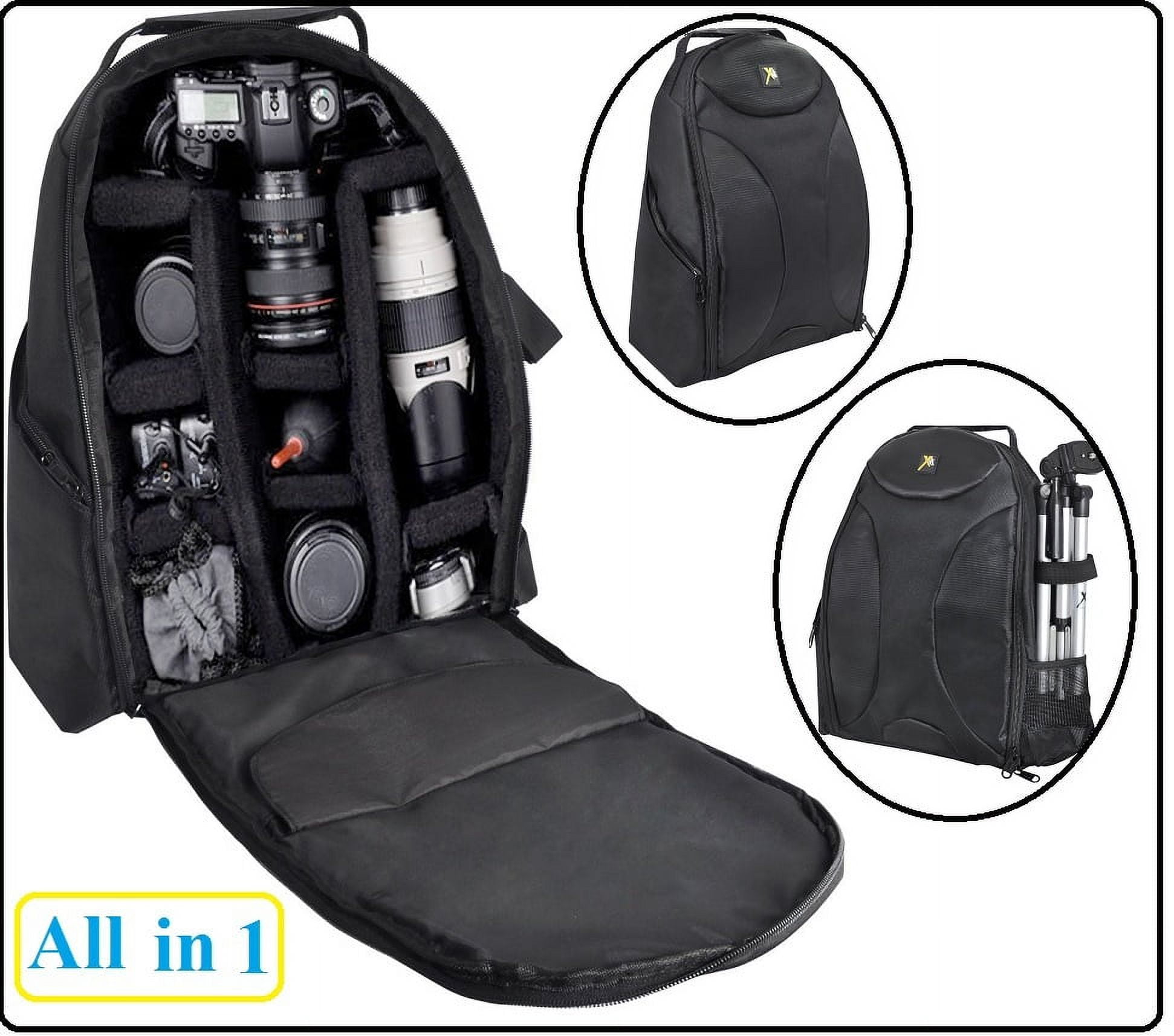 Large Backpack Case For Nikon D100 D200 D7500 D500 D3400 D5500 D5600 ...