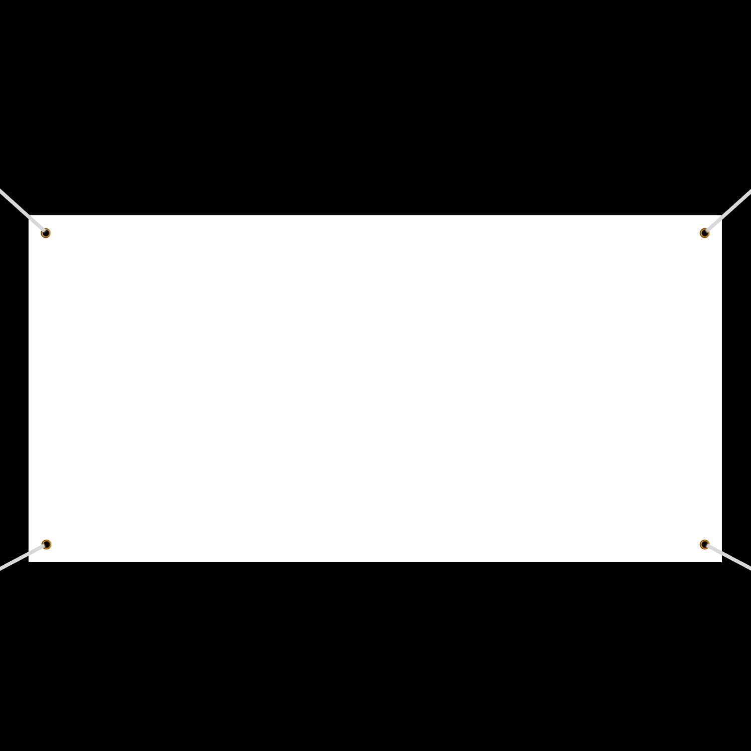 Large Banners and Signs Blank Banner Polyester Oxford Cloth Sublimation ...