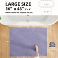 Large Bathroom Rugs Non Slip Washable Bath Super Absorbent Rug Thin ...