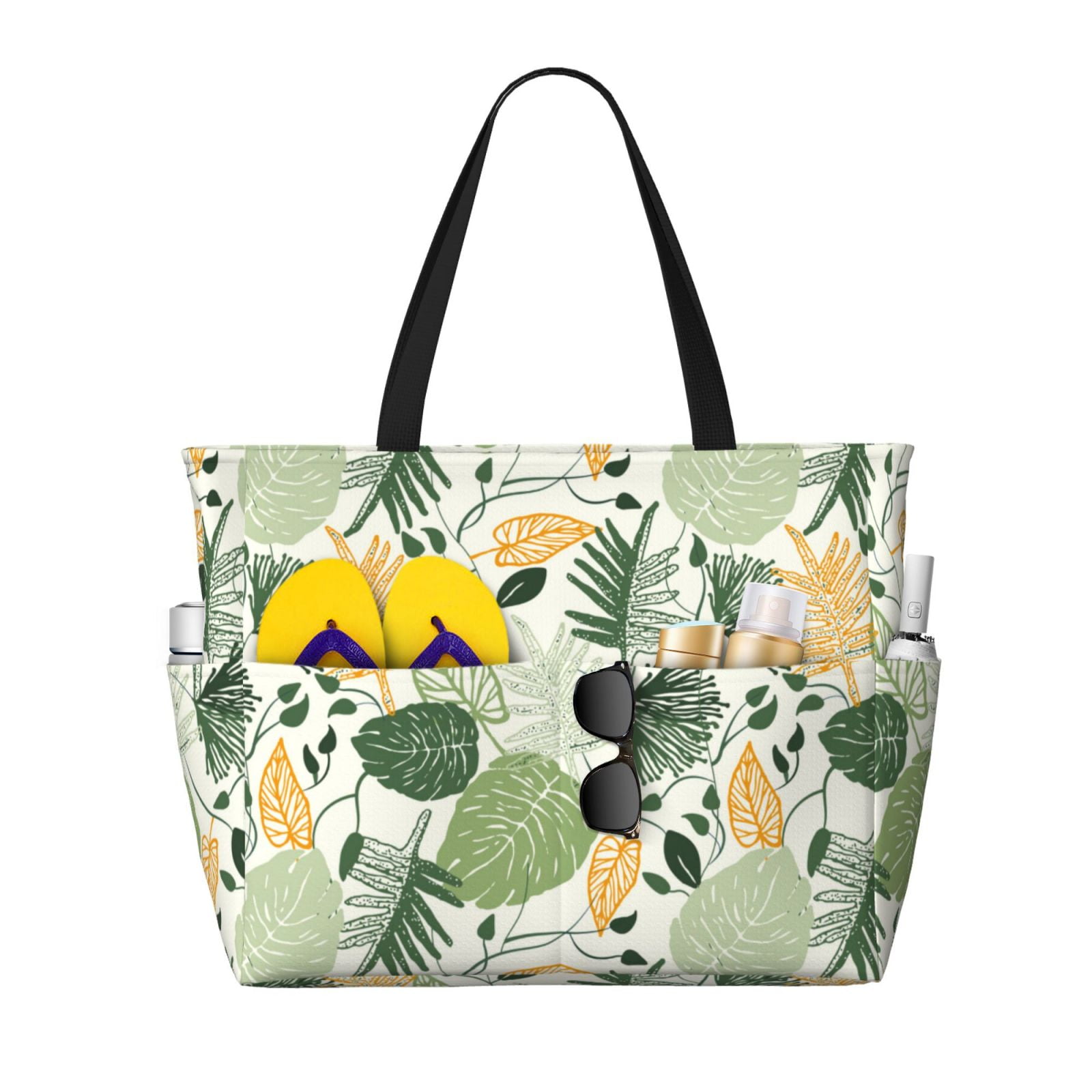 Large Beach Bags Waterproof Sandproof - Hawaiian Style Fujiman Cute ...