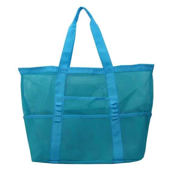 Large Beach Bags with Pocket Mesh Beach Bag Waterproof Breathable ...