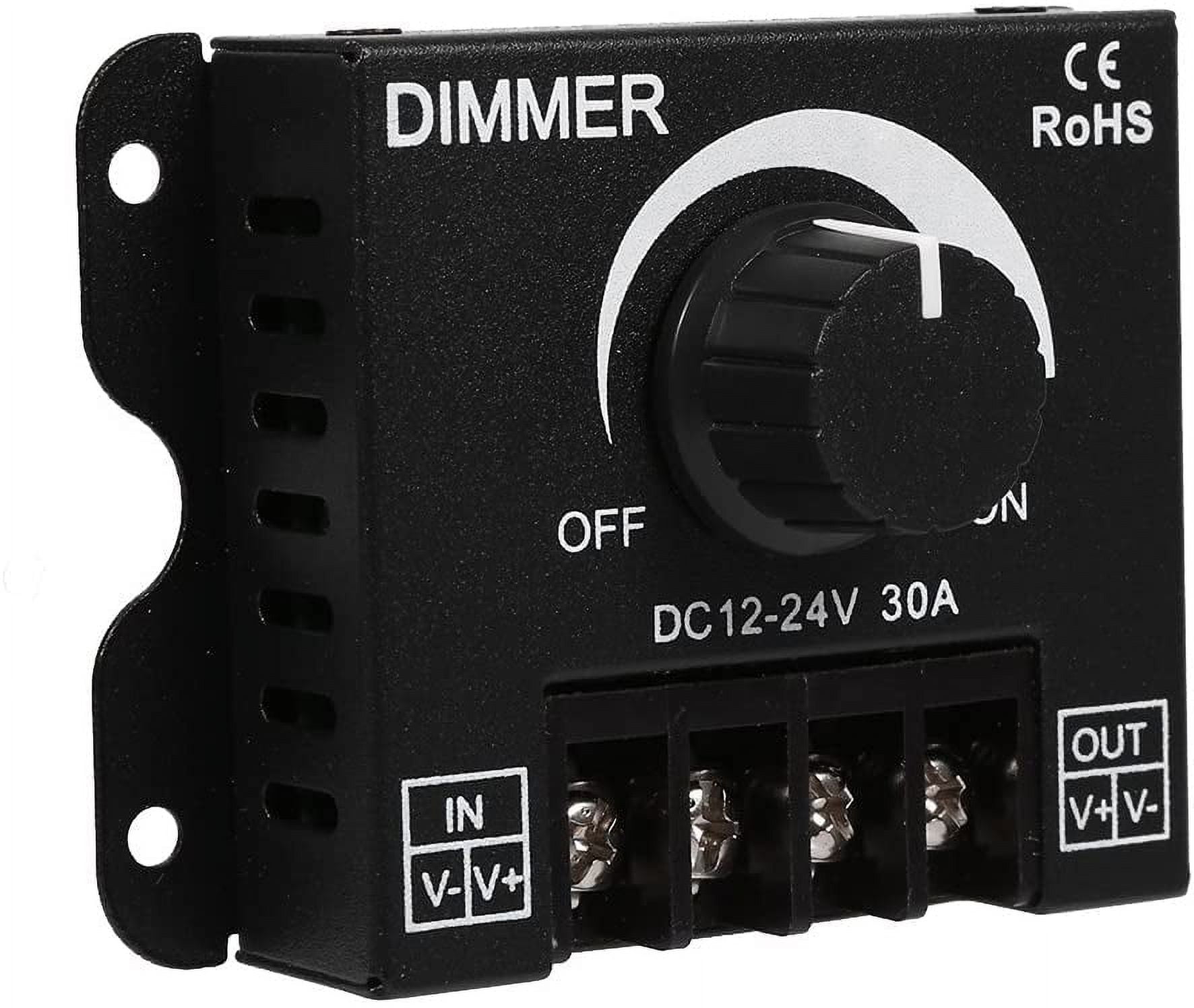 Large Beach Dimming Switch, ON/OFF Switch with Black Aluminum Box, Maxi ...