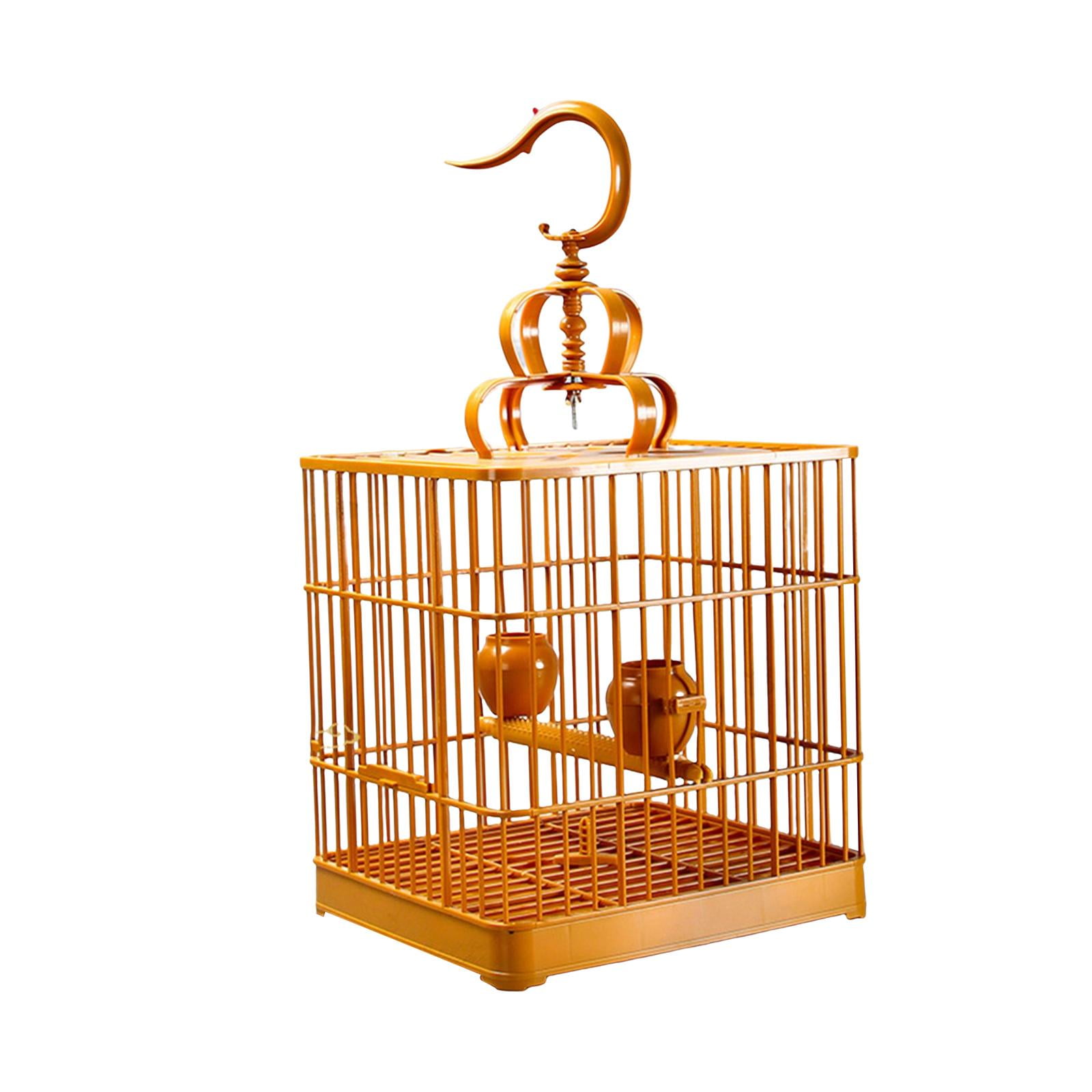 Large Bird Cage Assembly Nest Feeder Accessories Stand Cage Pet House ...