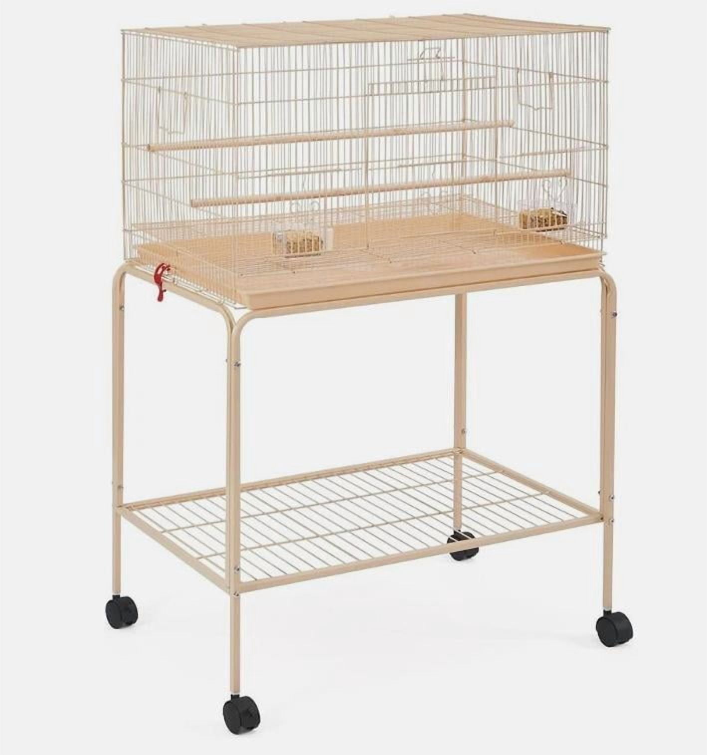 Large Bird Cage Parrot Cage, Stackable Flight Breeding Bird Cage ...