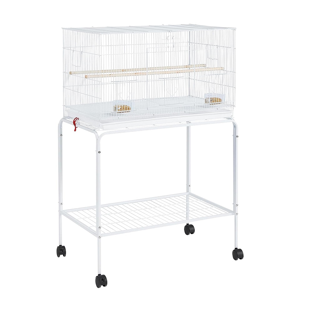 Large Bird Cage, Stackable Flight Breeding Bird Cage with Pull-out Tray ...