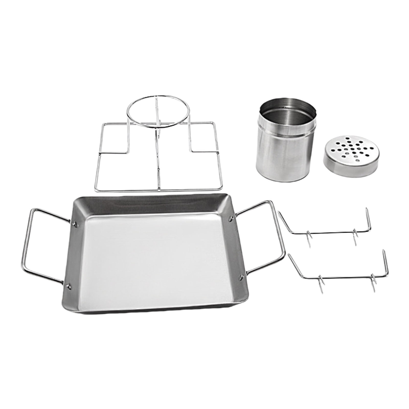 Large Bird Cooking Rack For BBQ Features A Drips Pan To Captures Juices ...