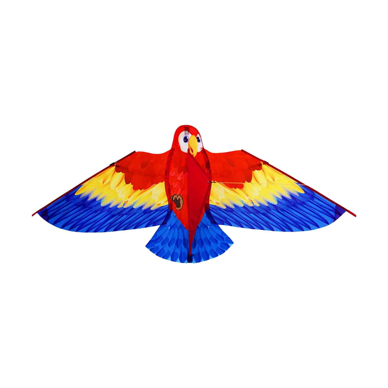 Large Bird Kite for Kids & Adults, Easy to Fly Parrot Kite & Single ...