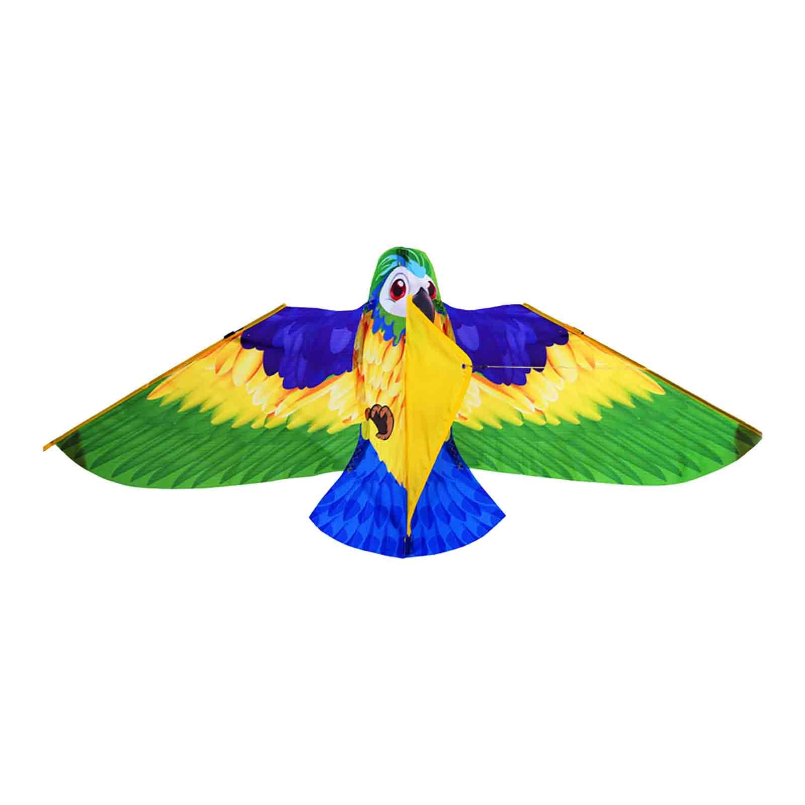Large Bird Kite for Kids & Adults, Easy to Fly Parrot Kite & Single ...