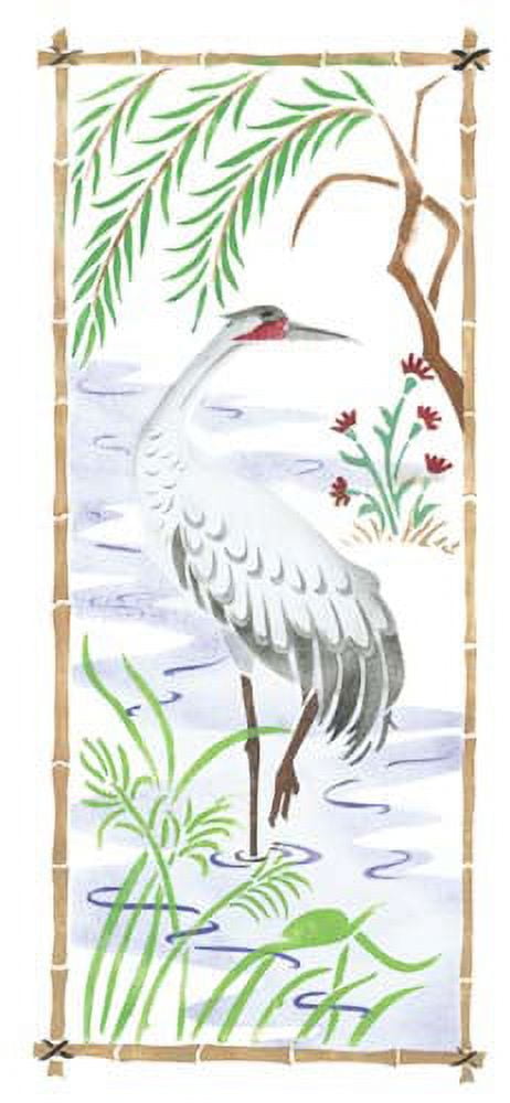 Large Bird Screen Wall Stencil SKU #2934B by Designer Stencils ...